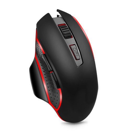 Mouse de computador durável 2 4G abs sem fio luz de respiração