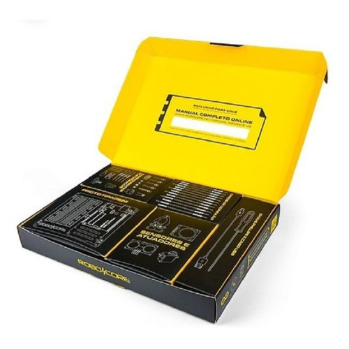 Kit Iniciante V8 Para Arduino Robocore Pronta Entrega E Nf Kit