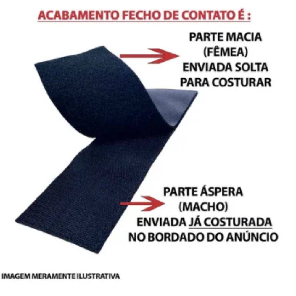 Patch Bordado Tipo Sangu Neo B Fecho De Contato Submarino