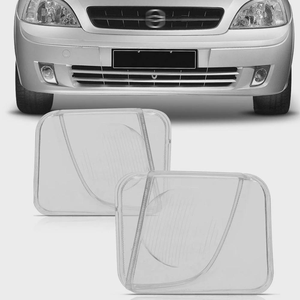 Lente Farol Milha Auxiliar Corsa Hatch Sedan Meriva 2003 A 2006 Corsa