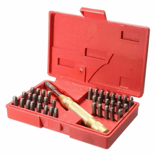 38 Pc A o 1 8No N mero Automatic Letter Kit Carimbo De Metal 