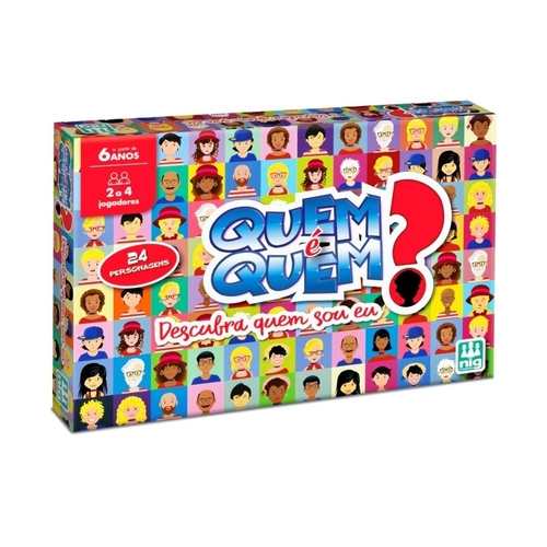 Jogo De Tabuleiro Quem É Quem? - Nig Brinquedos em Promoção na Americanas Jogo De Tabuleiro Quem É Quem? - Nig Brinquedos em Promoção na Americanas