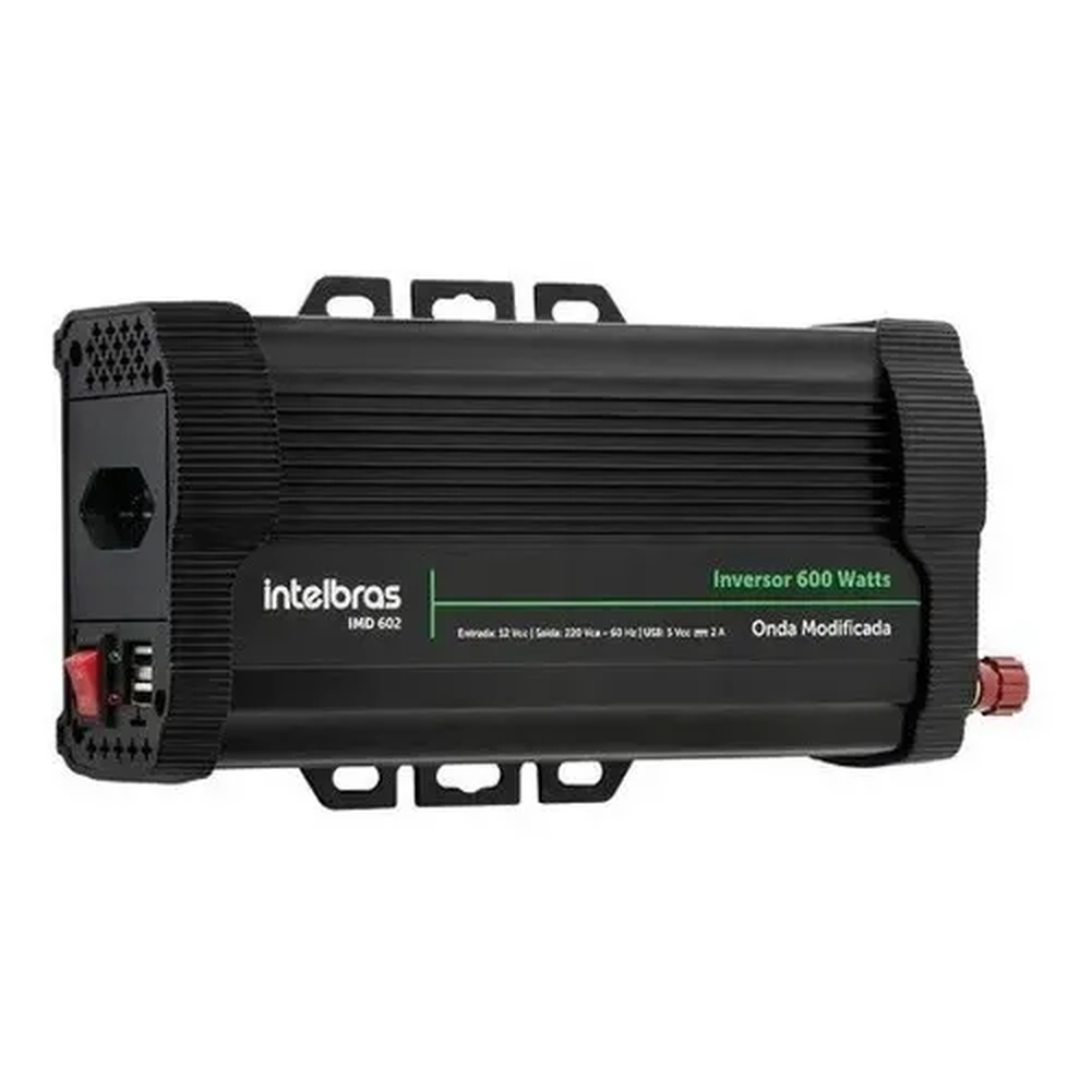 Inversor solar Off Grid 600W Onda Modificada Intelbras IMD 602 - 12V/220V na Americanas Empresas