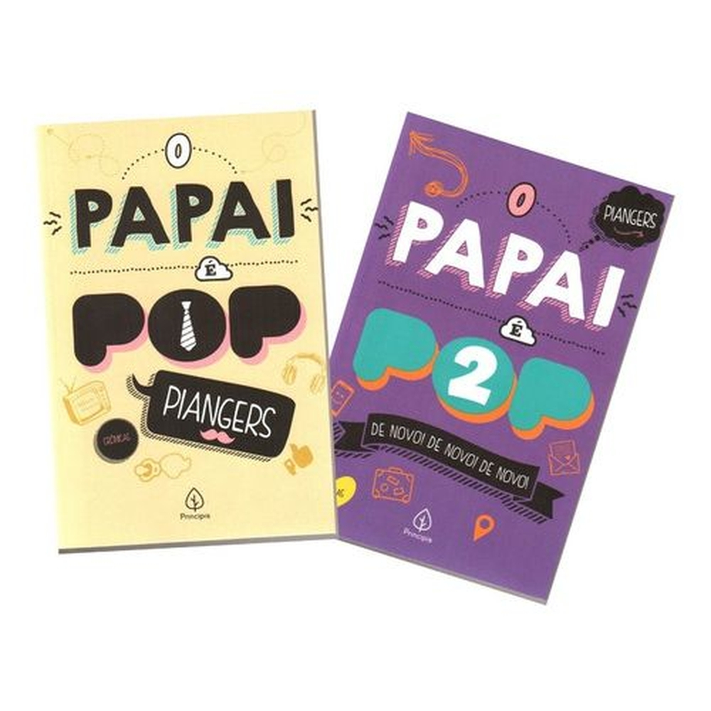 Kit Livro - O Papai É Pop 1 E 2 Crônicas - Marcos Piangers | Submarino Kit Livro - O Papai É Pop 1 E 2 Crônicas - Marcos Piangers | Submarino