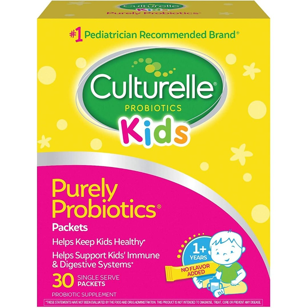 Culturelle Kids Probiótico Uso Diário 30 Sachês Sem Sabor | Submarino