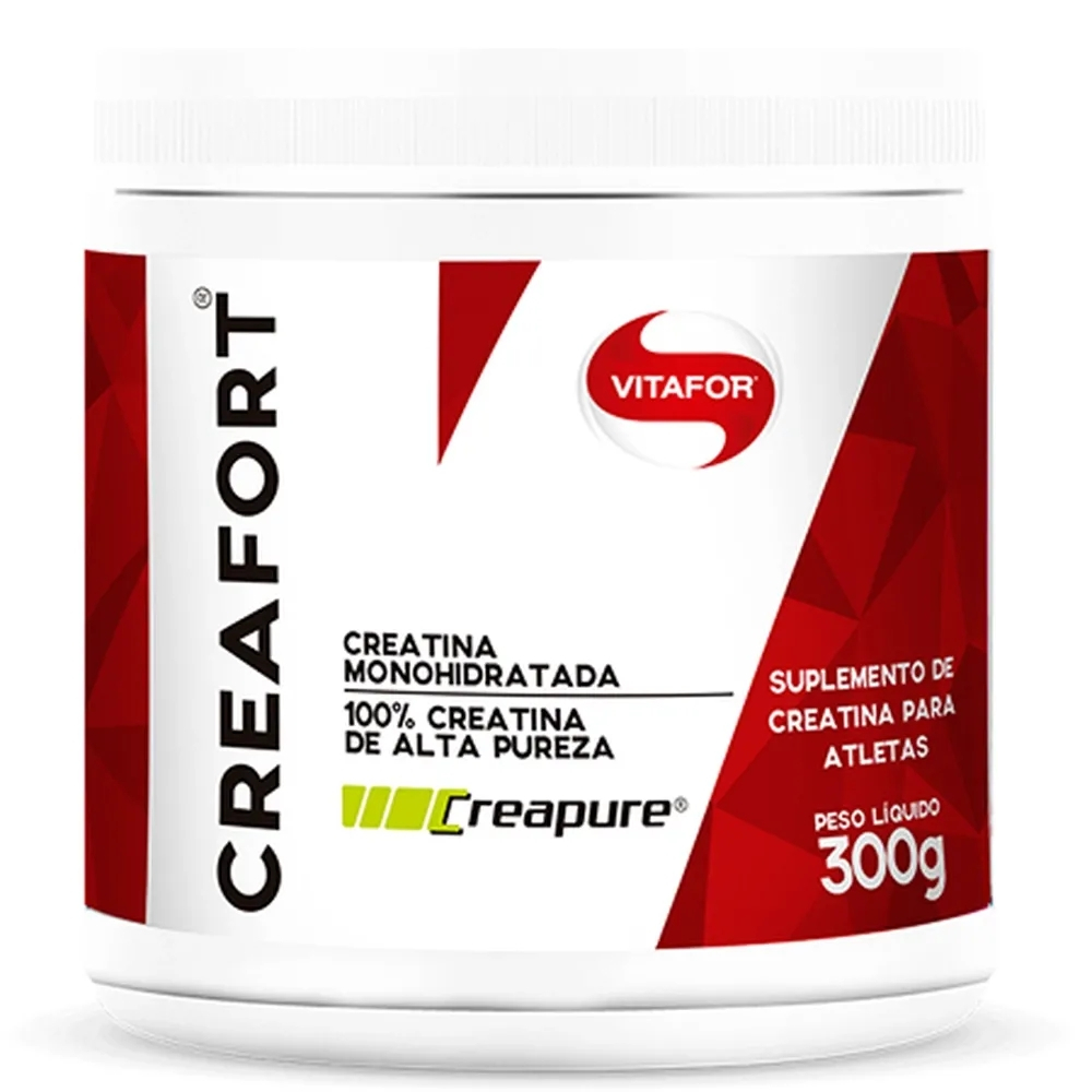 Creafort Creatina Monohidratada Creapure 300g Vitafor Em Promoção