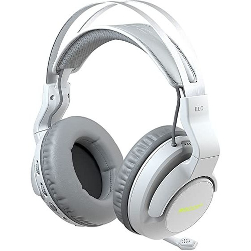 ROCCAT Elo 7.1 Air Wireless Surround Sound PC Gaming Headset with 24hr Battery Life Superhuman Hearing and AIMO RGB Lighting White Importado em Promocao na Americanas