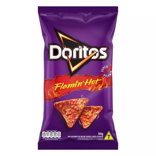 Salgadinho De Milho Doritos Flamin Hot Pacote 84g Em Promoção Na