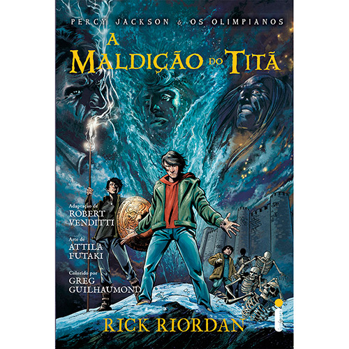 Livro A Maldição Do Titã Percy Jackson E Os Olimpianos No Shoptime