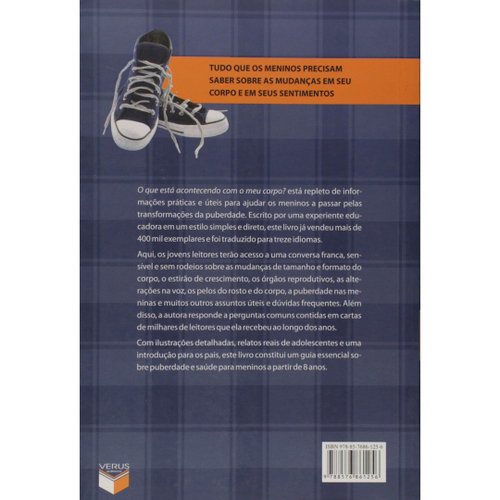 Livro O Que Está Acontecendo Com O Meu Corpo Livro Para Meninos