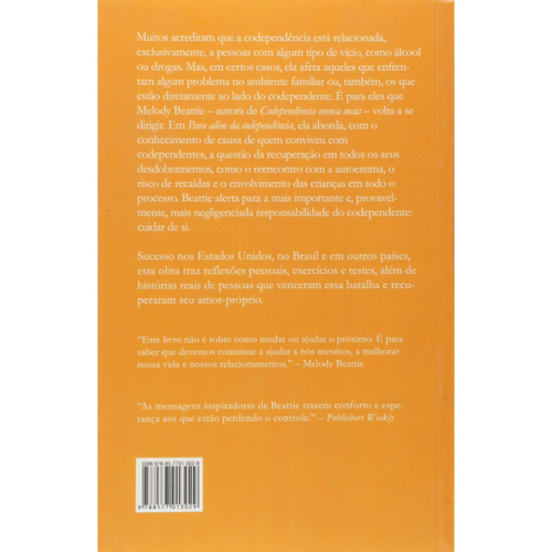 Livro Para Além Da Codependência Em Promoção Ofertas Na Americanas