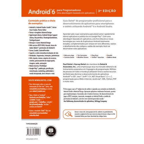 Livro - Android 6 para Programadores: Uma Abordagem Baseada em ...