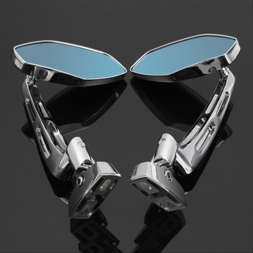 Para Suzuki Gsx R 600 750 1000 Par Motocicleta Chorme Espelhos