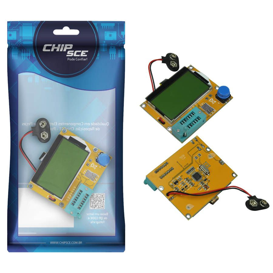 Modulo Arduino Testador De Componentes Medidor Esr Lc No Shoptime