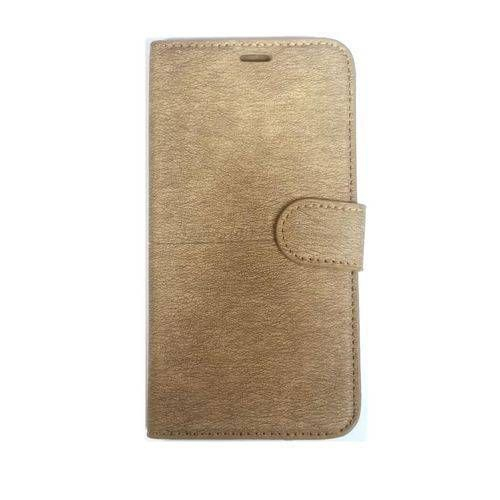 Capa Capinha Carteira Flip Couver Lg K10 Tv K430 Dourada No Shoptime
