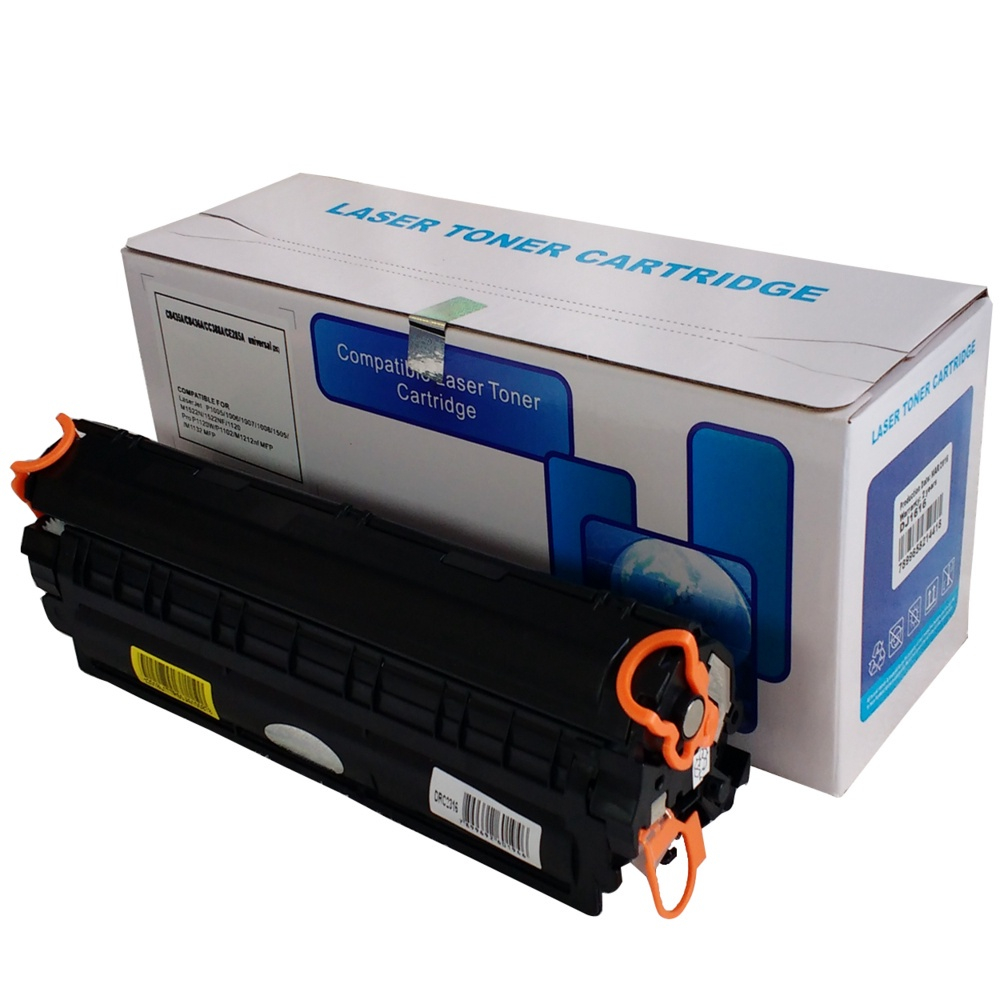 Toner compatível hp CB435A CB436A CE285A P1005 P1505 M1120 M1210 M1212 ...