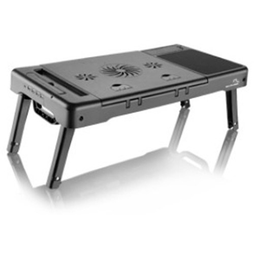Mesa Portatil Para Notebook Multilaser 3x1 Com Cooler Ac163 Em Promoção
