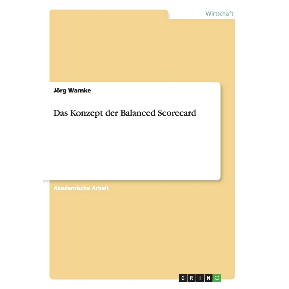 Das Konzept der Balanced Scorecard no Shoptime Das Konzept der Balanced Scorecard no Shoptime