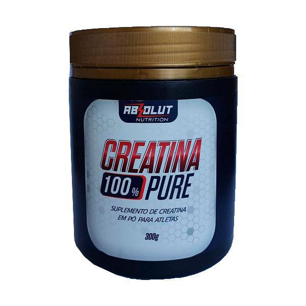 Creatina 100 Pure 300g Absolut Nutrition No Shoptime