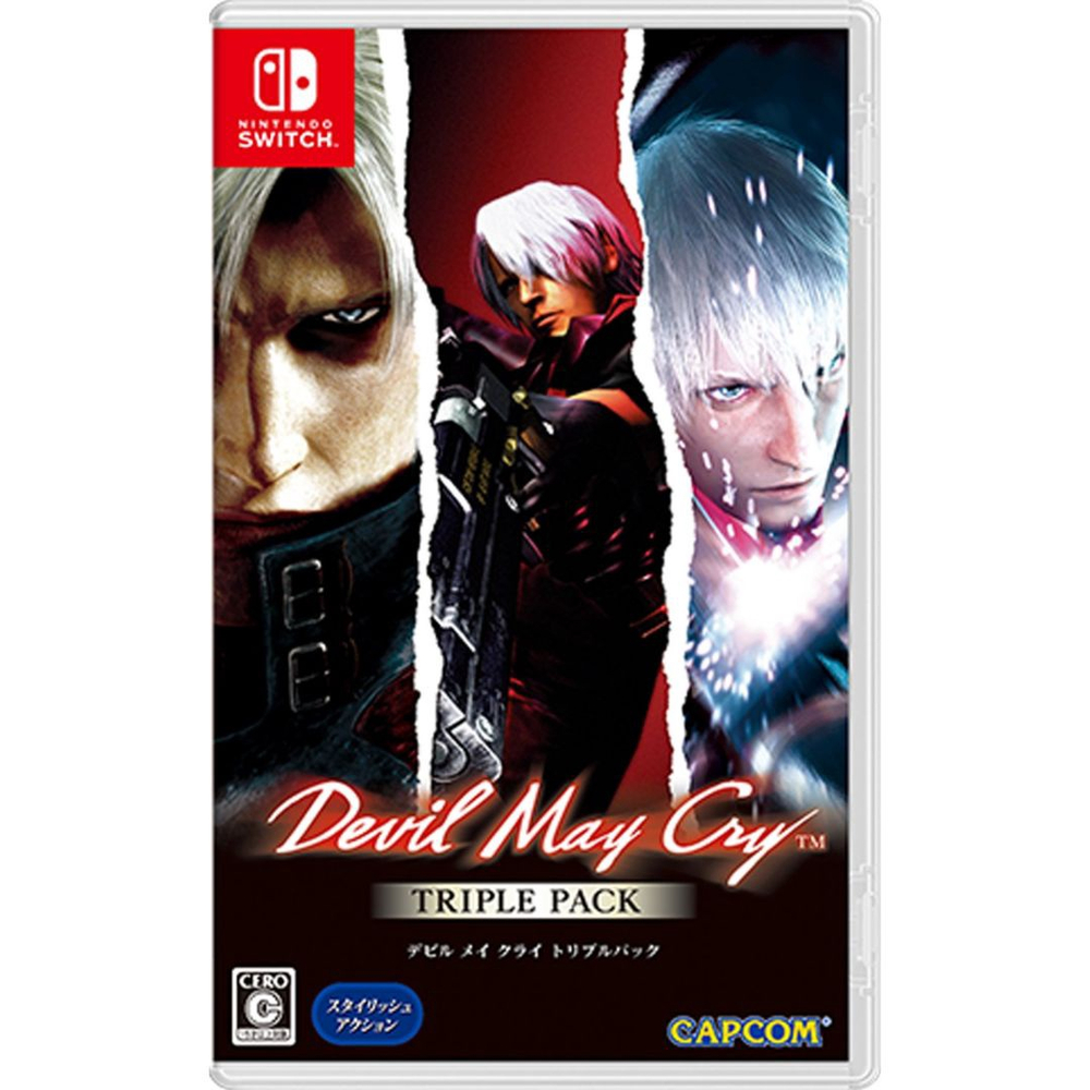 Devil May Cry Triple Pack Asiatico Switch em Promocao na Americanas