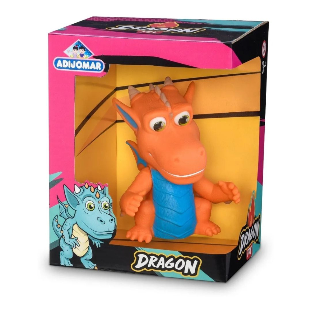 Boneco Dinossauro Dragão Dragon Toys Adijomar Brinquedos No Shoptime