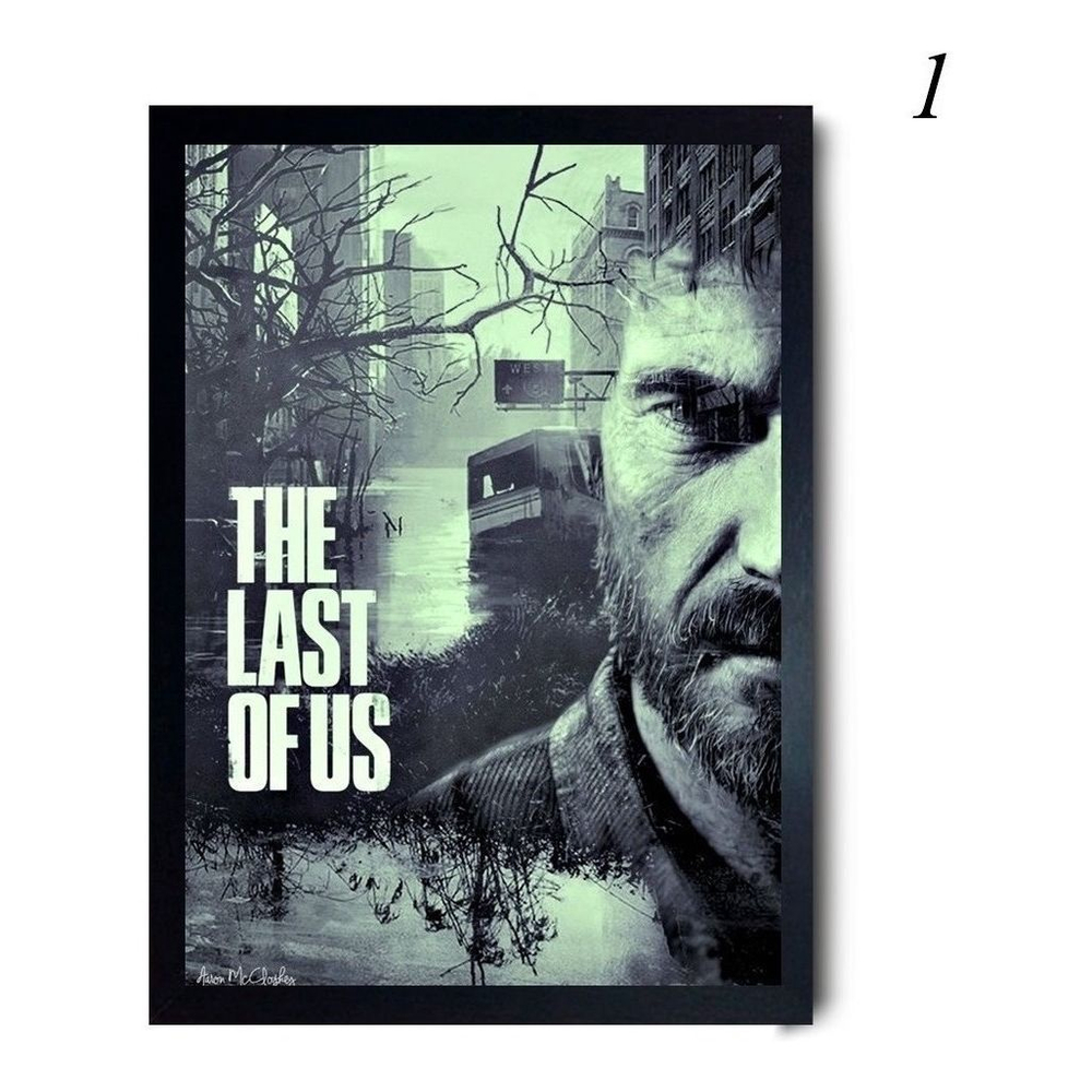 Quadro Poster Decorativo Série De Game The Last Of Us A3 Submarino