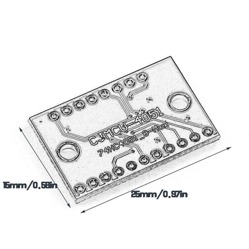 Cjmcu-4051 74Hc4051 8 Channel Analog Multiplexer Módulo em Promoção ... Cjmcu-4051 74Hc4051 8 Channel Analog Multiplexer Módulo em Promoção ...