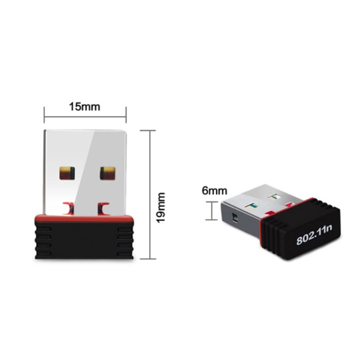 Realtek rtl8188cu USB de alta velocidade 150 m n Sem instalação de fio ...