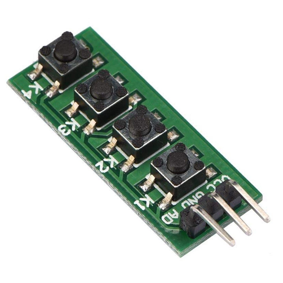 4 Button Ad Button Module Button Switch For Arduino Electronic Building