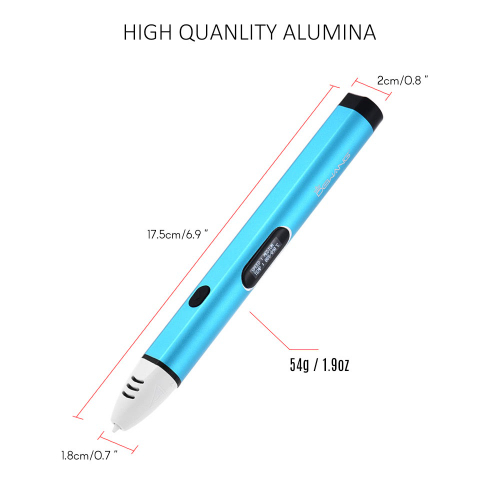 Dewang DW-X4-2.0 Intelligent 3D Printing Pen Baixa Temperatura Printer ...