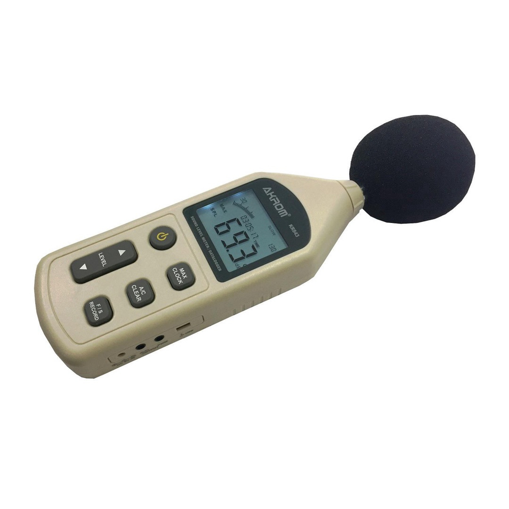 Decibelímetro Digital Ac Kr843 Certificado De Calibração Submarino