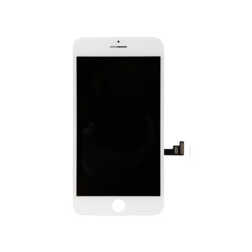 Kit Tela Display Lcd Touch Screen Iphone 7 Plus Modelo: A1784 A1661 Cor: Branco + Película de ...