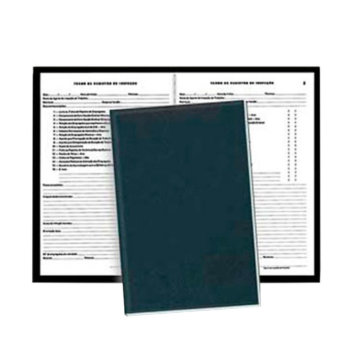 Livro Fiscal Registro de Inspeção Trabalho com 50 Folhas | Submarino Livro Fiscal Registro de Inspeção Trabalho com 50 Folhas | Submarino