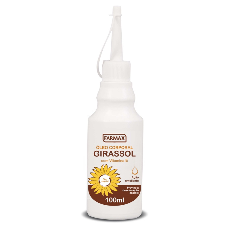 Óleo Corporal Girassol Almotolia Farmax 100ml em Promoção na Americanas Óleo Corporal Girassol Almotolia Farmax 100ml em Promoção na Americanas