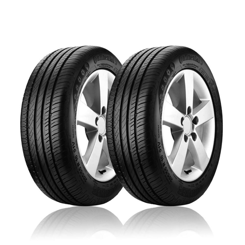 Pneu aro 17 205/55R17 91V Continental ContiPowerContact fr Kit 2 ...