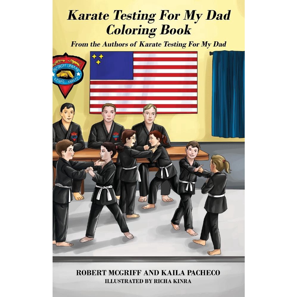 Karate Testing For My Dad Coloring Book | Submarino Karate Testing For My Dad Coloring Book | Submarino