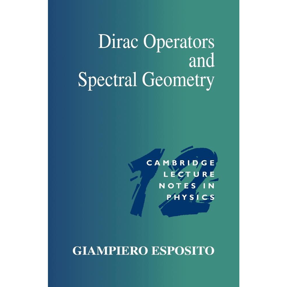Dirac Operators and Spectral Geometry em Promoção na Americanas Dirac Operators and Spectral Geometry em Promoção na Americanas