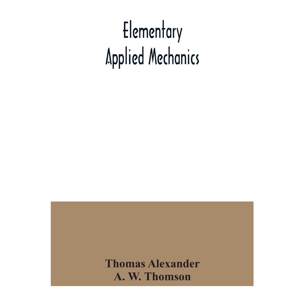 Elementary applied mechanics no Shoptime Elementary applied mechanics no Shoptime