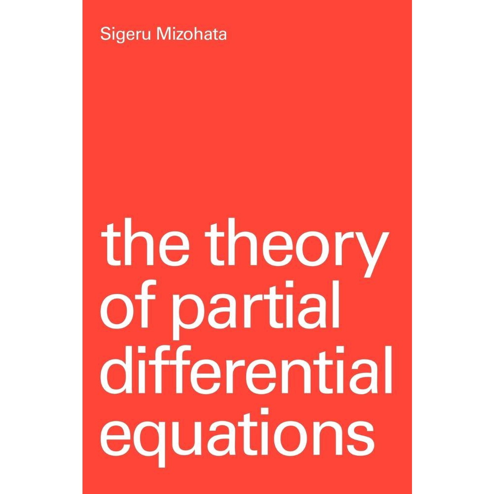 The Theory of Partial Differential Equations | Submarino The Theory of Partial Differential Equations | Submarino