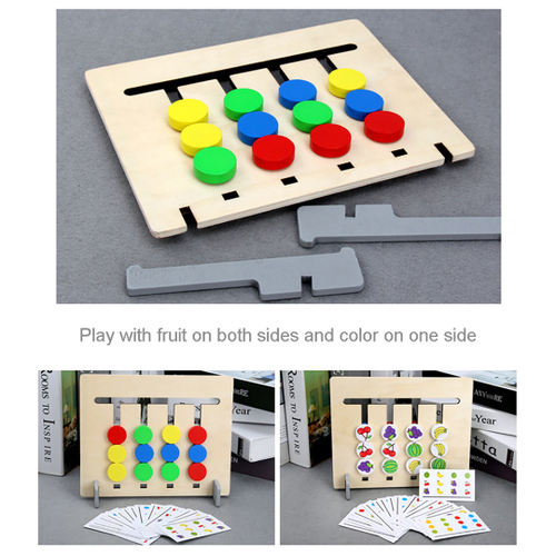 Jogo de emparelhamento de frutas crianças de madeira montessori ... Jogo de emparelhamento de frutas crianças de madeira montessori ...