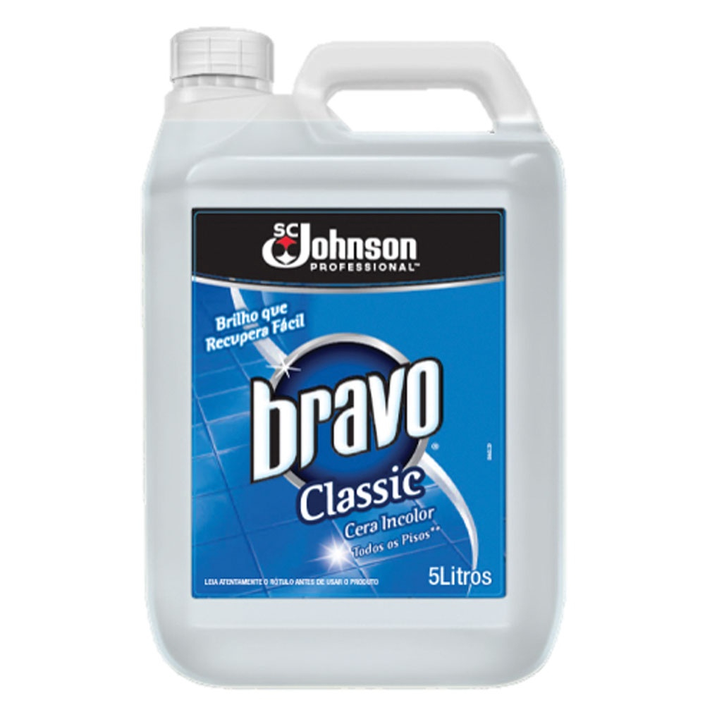 Cera Liquida para Piso Classic 5L Incolor 1 un Bravo | Submarino