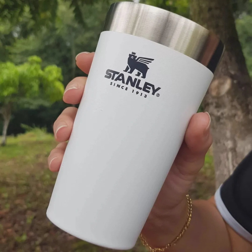 Copo Termico Stanley Sem Tampa 473ml Branco em Promoção na Americanas Copo Termico Stanley Sem Tampa 473ml Branco em Promoção na Americanas