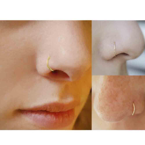 Piercing Ouro Nariz Argolinha Em Promoção Na Americanas
