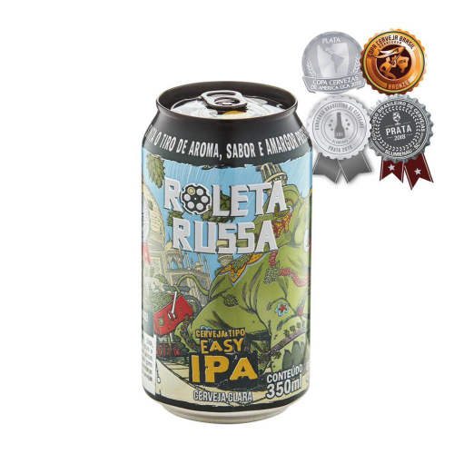 Cerveja Roleta Russa Easy Ipa Lata 350ml Em Promoção Ofertas Na