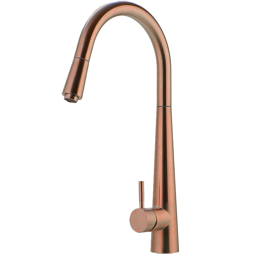 Torneira Para Cozinha Gourmet Misturador Monocomando Extensível Em Aço