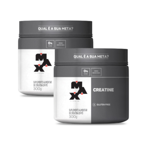 Kit 2x Creatina Monohidratada 300g Max Titanium Em Promoção Na Americanas