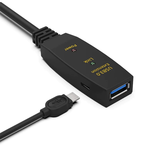 Cabo Extensor Repetidor USB 3.0 Ativo 10m 10 Metros Reforçad em ... Cabo Extensor Repetidor USB 3.0 Ativo 10m 10 Metros Reforçad em ...