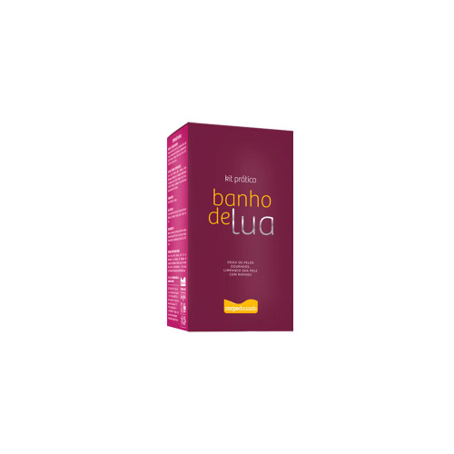 Kit Banho De Lua Corpo Dourado Prático Submarino