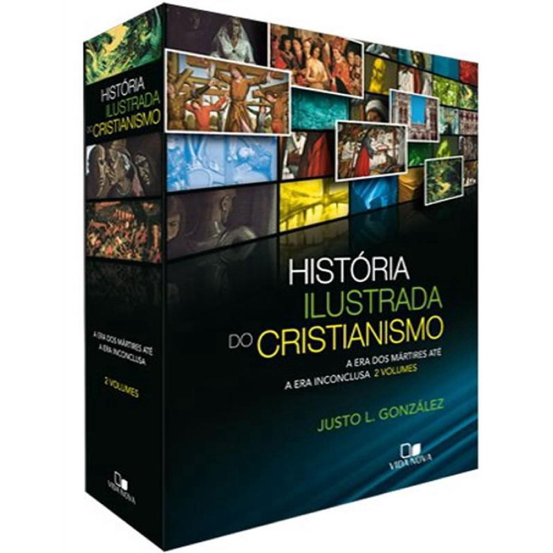 Livro Box Historia Ilustrada Do Cristianismo Vols 1 E 2 Em Promoção