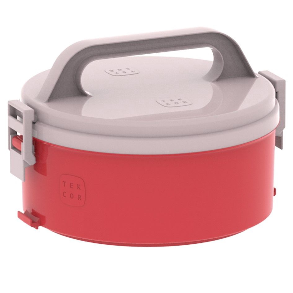 Marmita Térmica Marmitex Termoprato Com Divisória 1T Tekcor 1,5L ...